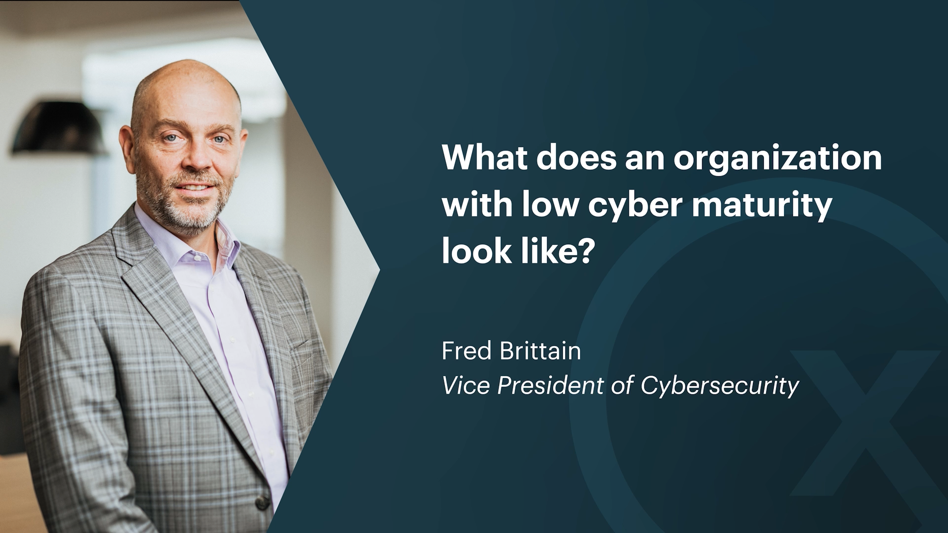 What Does an Organization with Low Cyber Maturity Look Like?